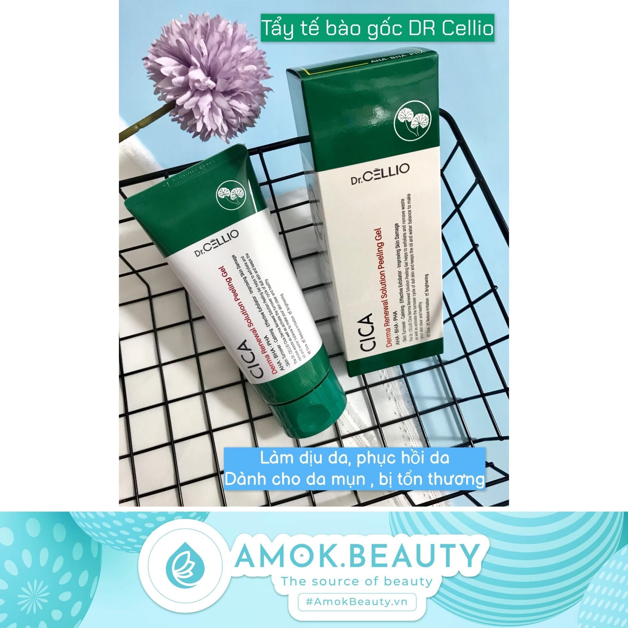 Tẩy da chết Dr.CELLIO – Amok.Beauty