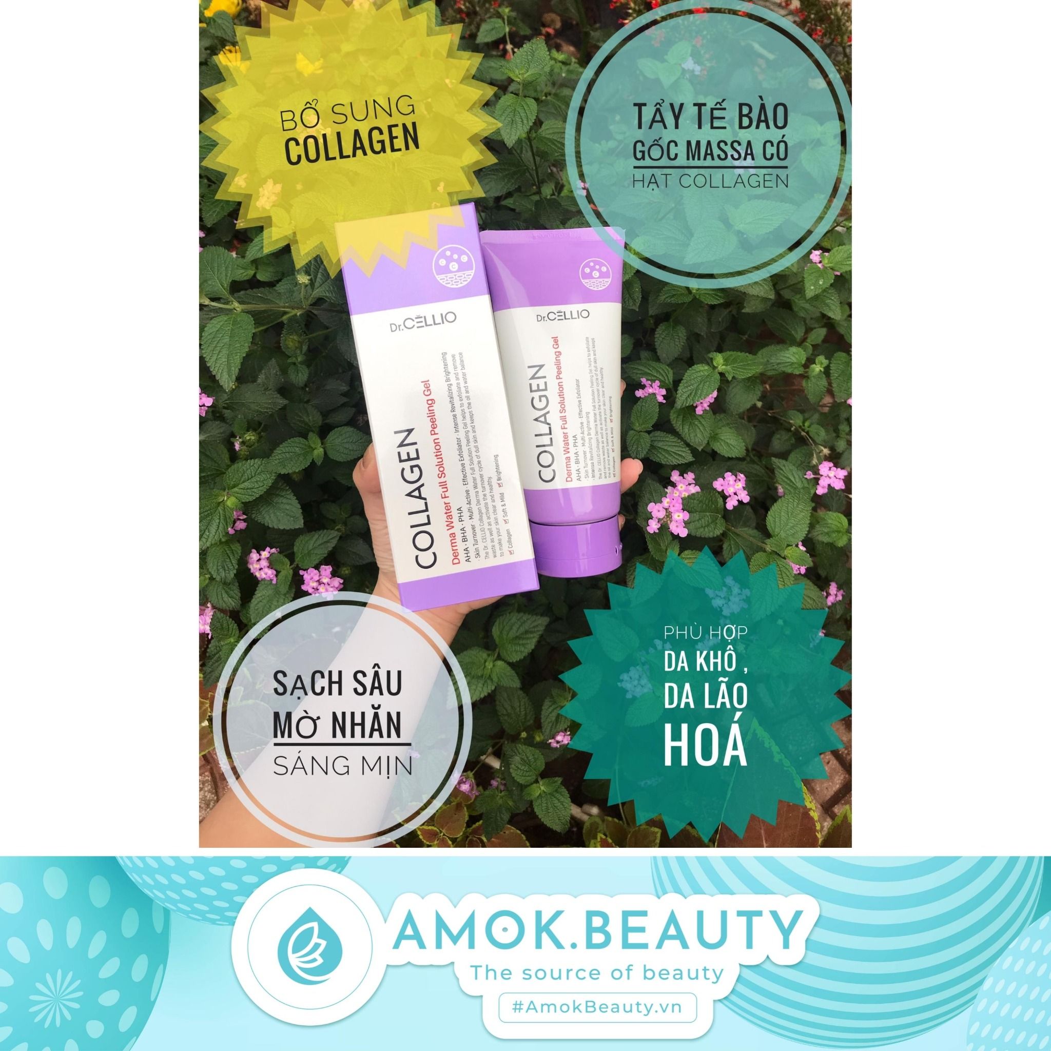 Tẩy da chết Dr.CELLIO – Amok.Beauty