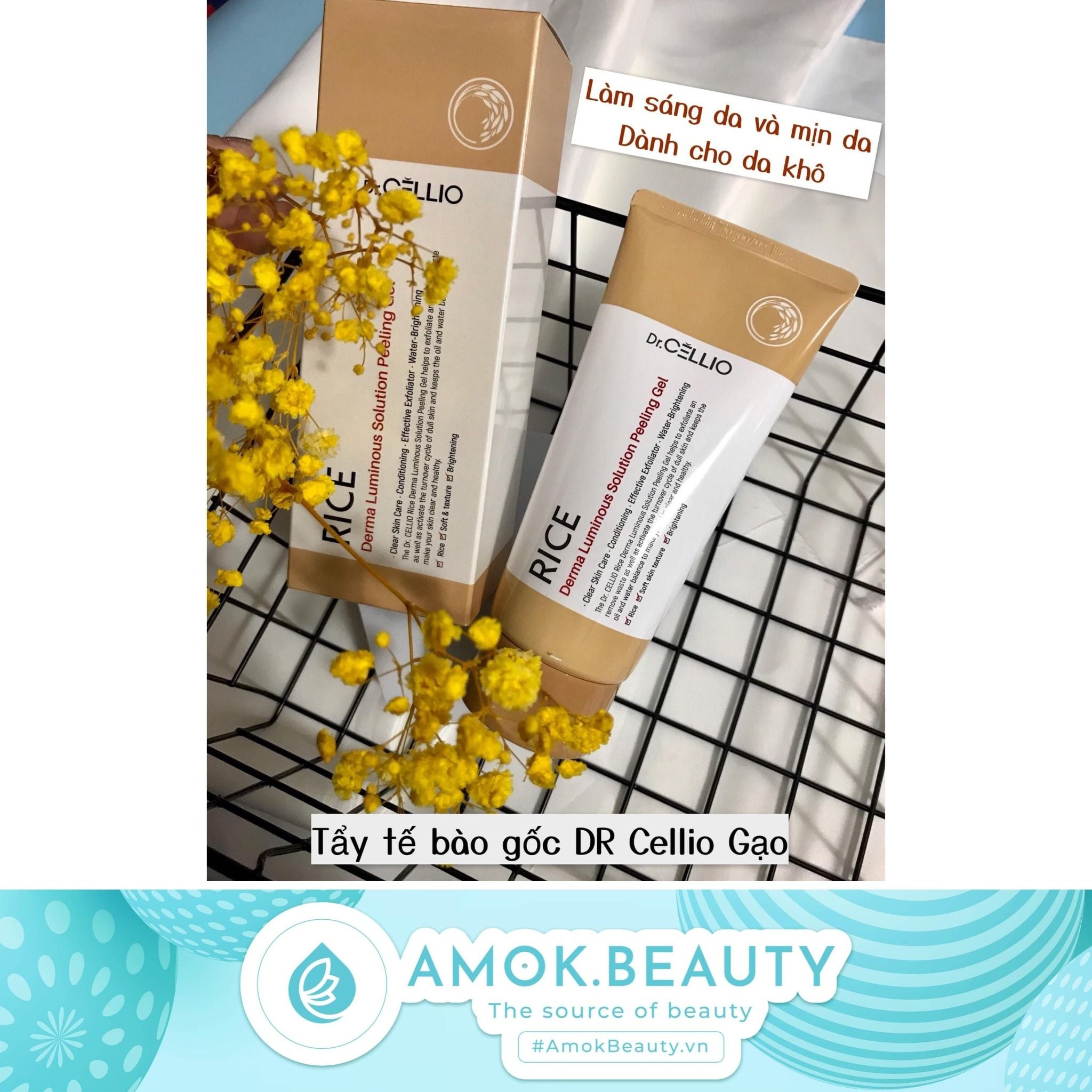 Tẩy da chết Dr.CELLIO – Amok.Beauty
