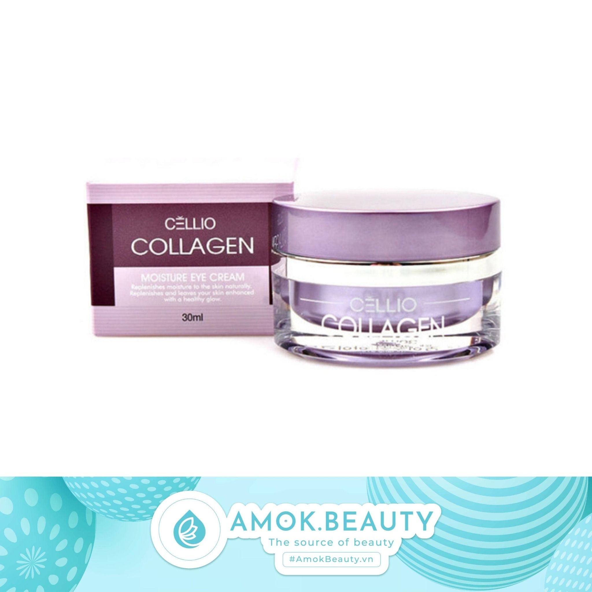 Kem Dưỡng Da Chống Lão Hóa Collagen Cellio 50ml – Amok.Beauty