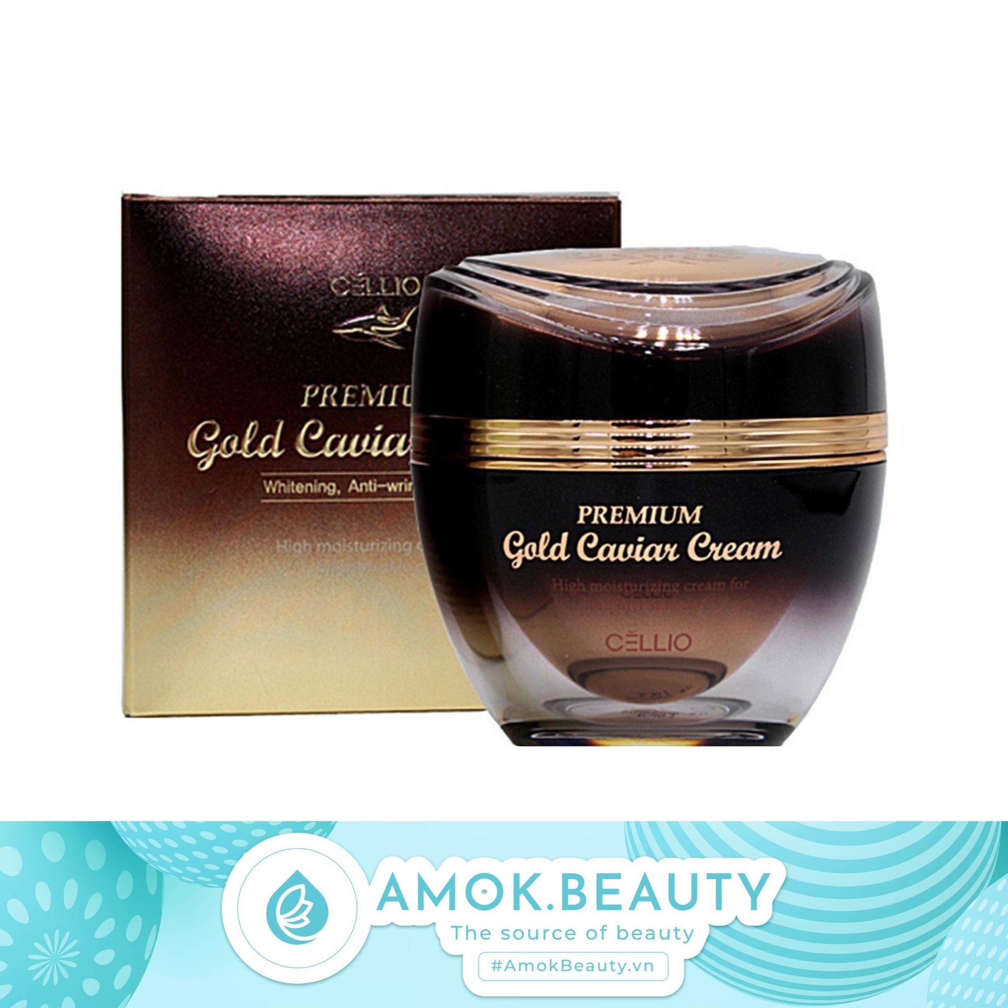 Kem Dưỡng Da Chống Lão Hóa Cellio Premium Gold Caviar Cream (Chiết Xuấ ...