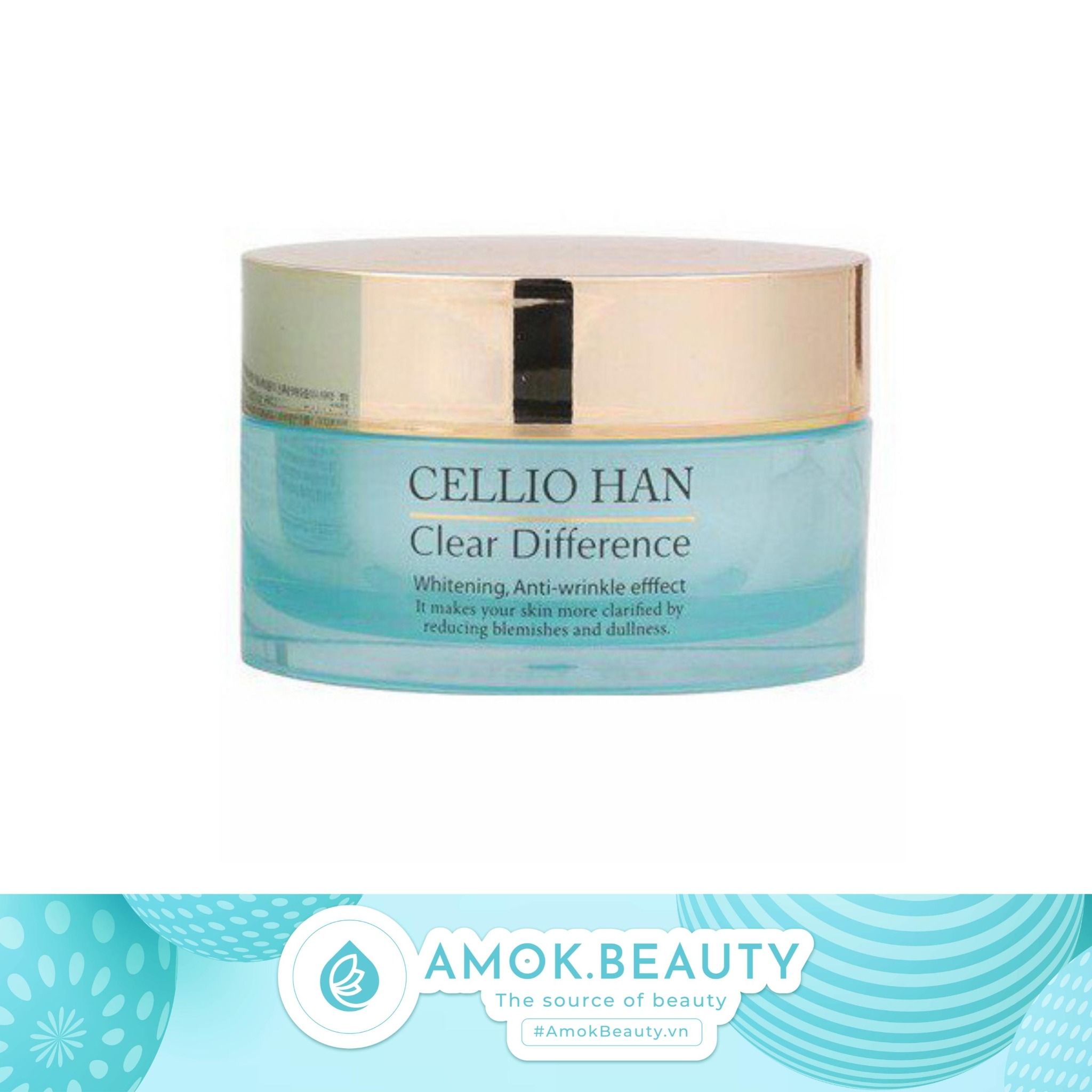 Kem Dưỡng Trắng Da Cellio Han Clear Difference 50ml – Amok.Beauty