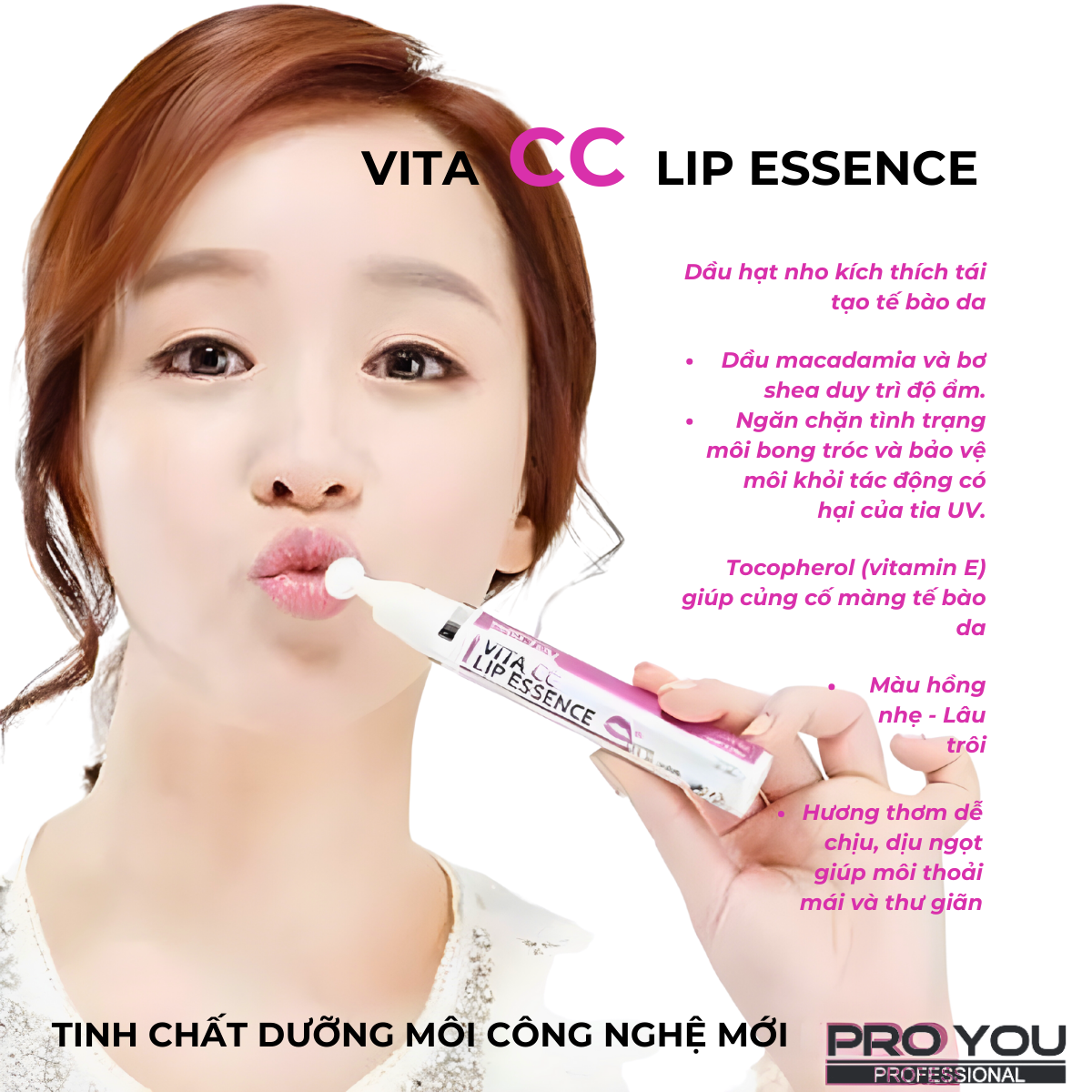 Tinh chất dưỡng môi cô đặc PRO YOU Professional Vita CC Lip Essence 15 ...