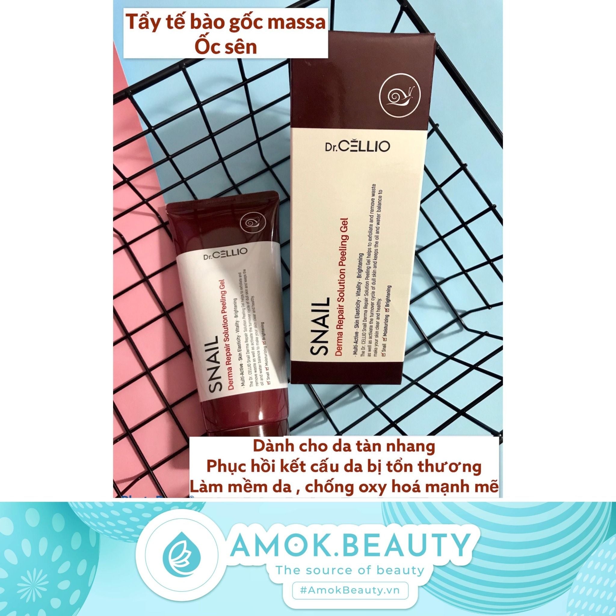 Tẩy da chết Dr.CELLIO – Amok.Beauty