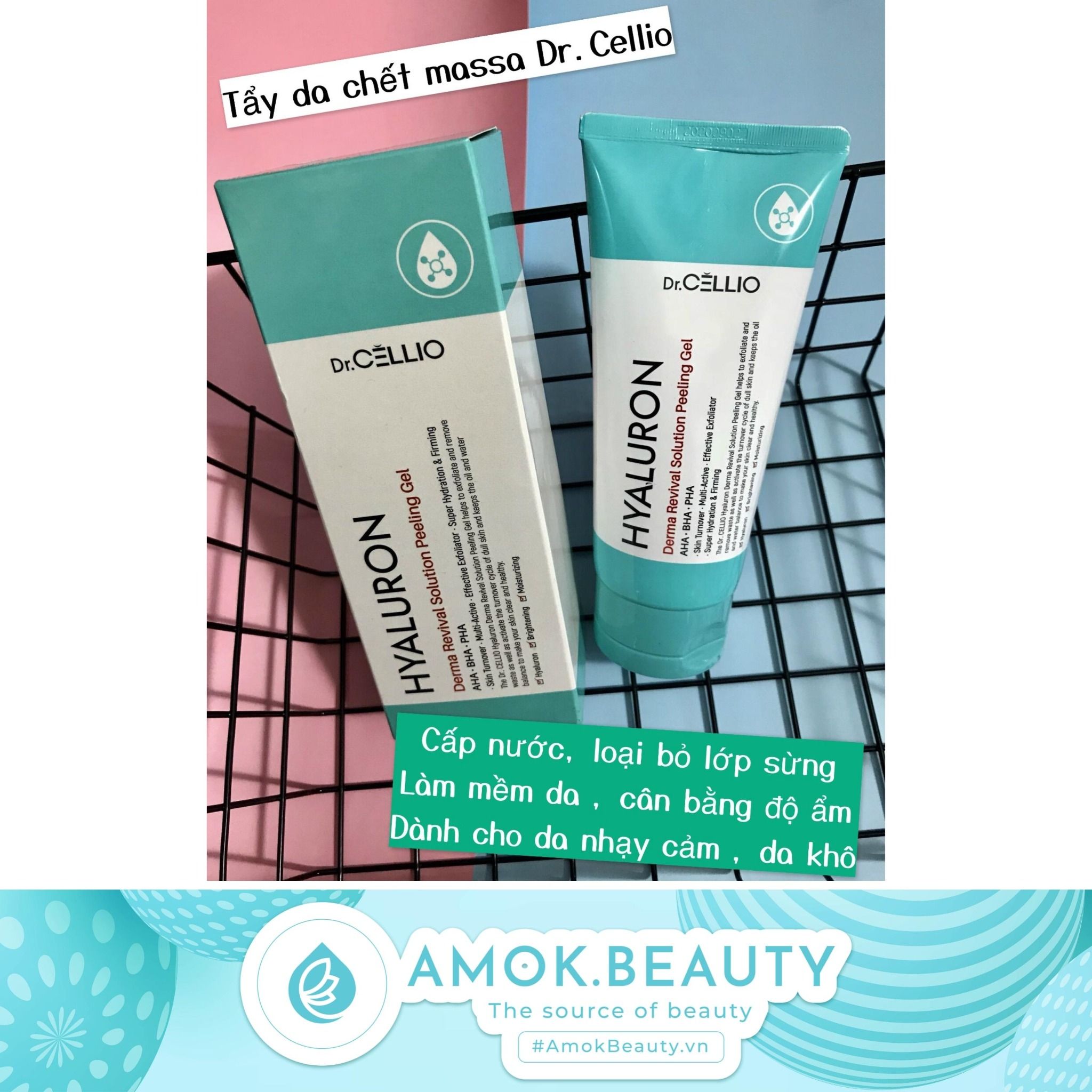 Tẩy da chết Dr.CELLIO – Amok.Beauty