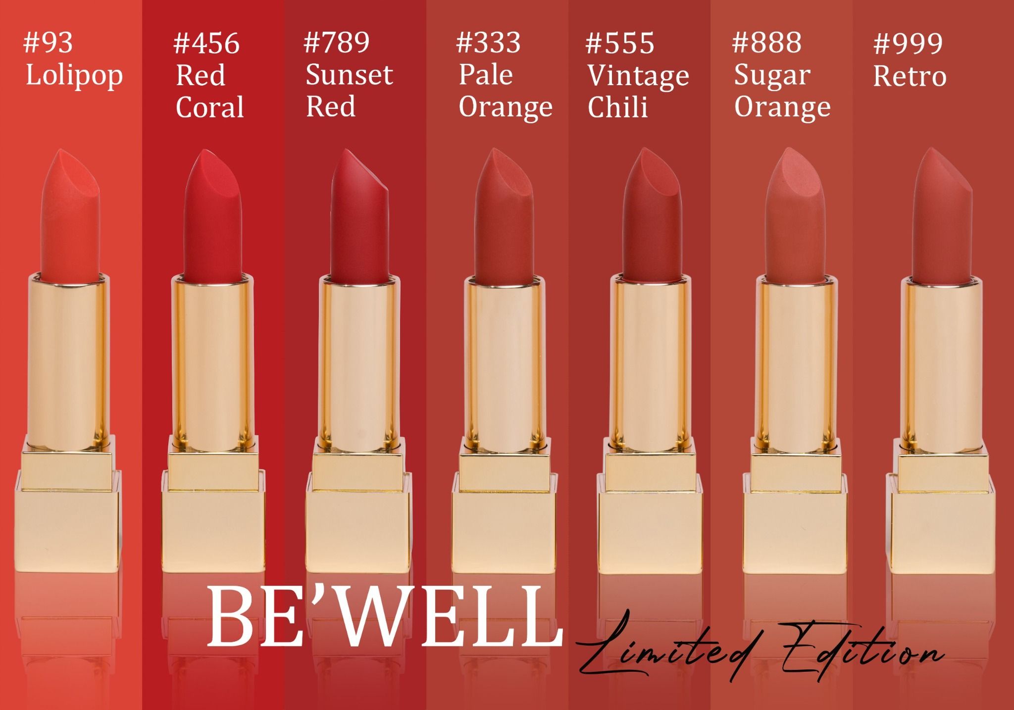 BE'WELL Love.Sweet Matte lip colour – Amok.Beauty