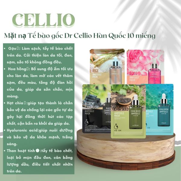 Mặt nạ DR.CELLIO – Amok.Beauty