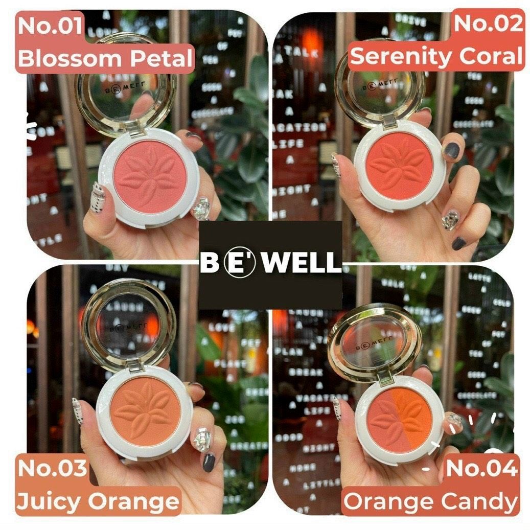 Phấn má BE'WELL Velvet Color Blusher [NEW] – Amok.Beauty