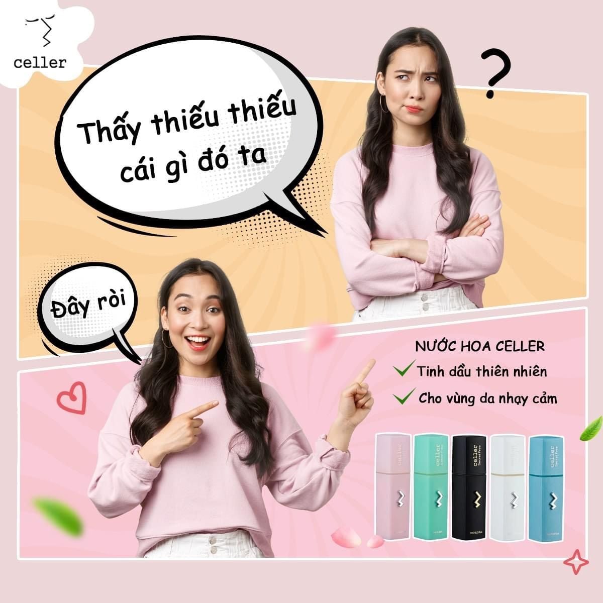 Nước hoa đa năng Celler Secret Free Illusion Musk thơm lâu 72h, diệt ...