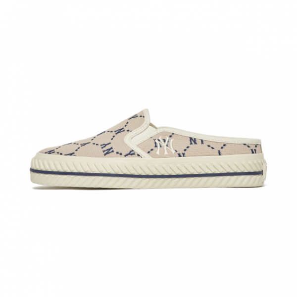 Giày MLB Dia Monogram New York Yankees Beige 3AMUMDB2N-50BGS - Deestore.vn
