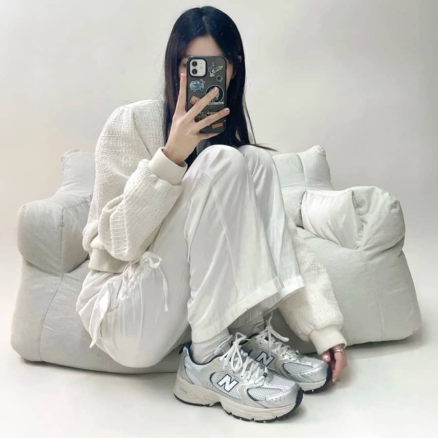 Giày New Balance 530 GS Steel Grey GR530KA - Deestore.vn