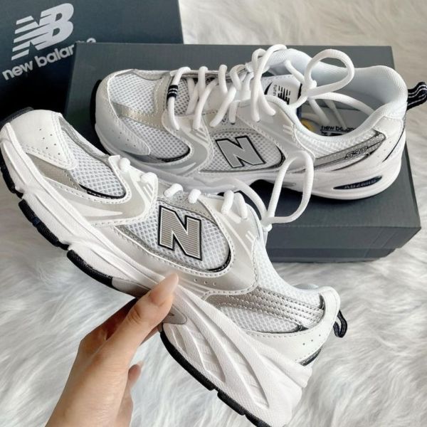 Giày New Balance 530 White Natural Indigo (GS) GR530SB1 - Deestore.vn