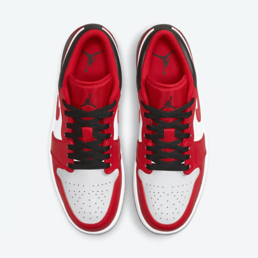 Giày Nike Air Jordan 1 Low GS Bulls 553560-163 - Deestore.vn