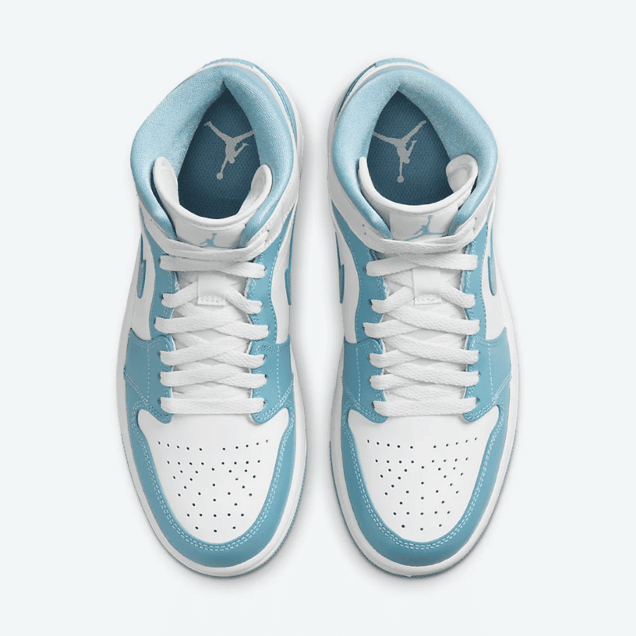 Giày Nike Air Jordan 1 Mid University Blue BQ6472-141 - Deestore.vn