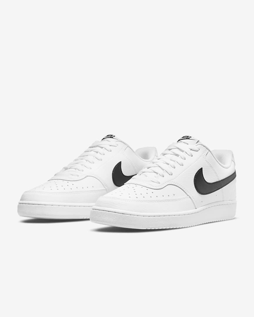 Giày Nike Court Vision Low Next Nature White Black DH2987-101 - Deestore.vn