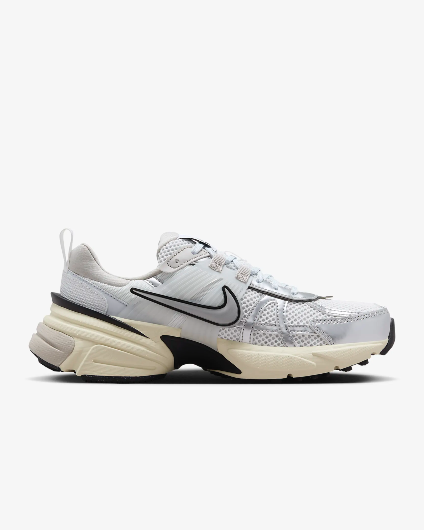 Giày Nike V2K Run Summit White Metallic Silver FD0736-100 - Deestore.vn
