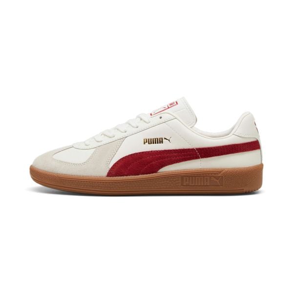 Giày Puma Army Trainer White Warm Intense Red 386607-18 - Deestore.vn