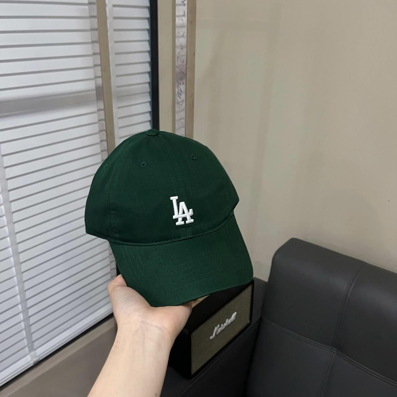 Mũ MLB Rookie Ball Cap LA Dodgers Green 3ACP7701N-07GNS - Deestore.vn