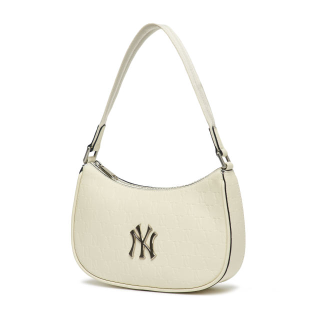 Túi MLB Monogram Embossed Hobo Bag New York Yankees 3ABQS022N-50CRS ...