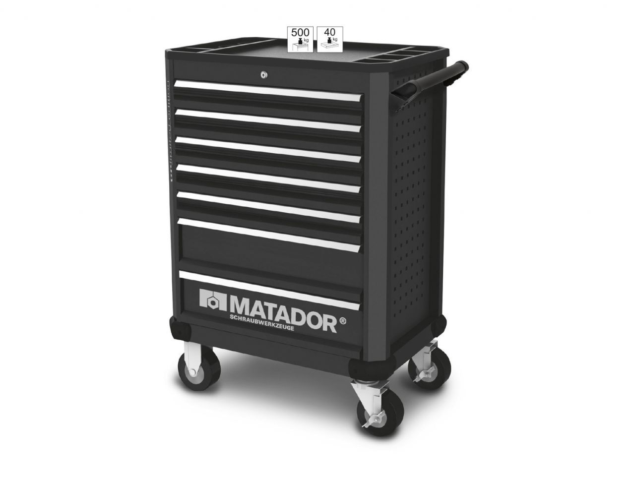 TỦ ĐỒ NGHỀ 8 NGĂN RATIO MTS 350 CHI TIẾT MATADOR 8163 9350 – germantools