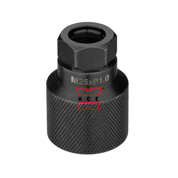 BỘ CHUYỂN ĐỔI M25 x P1,0 HAZET 9098-D2 – germantools
