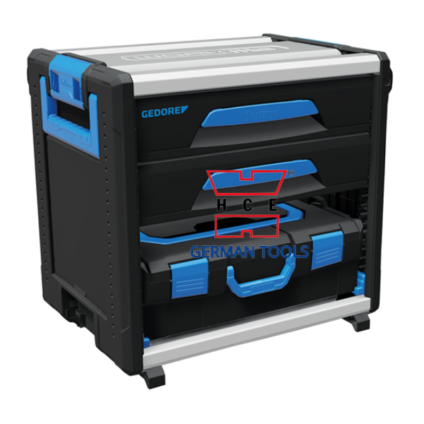 TỦ ĐỰNG ĐỒ NGHỀ WORKMO B2 2 NGĂN KÉO H6 CHO HỘP L-BOXX 136 GEDORE NO. – germantools