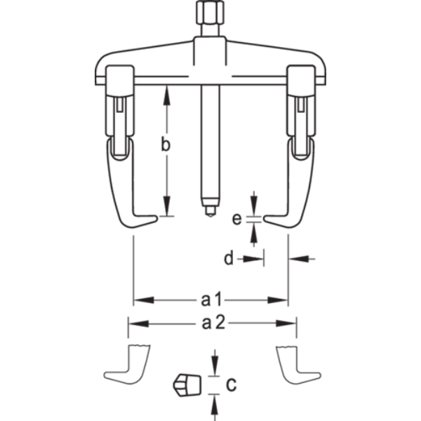 BỘ CẢO 2 CHẤU 5 CHI TIẾT GEDORE NO. 1.06/ST1-B 2004569 – germantools