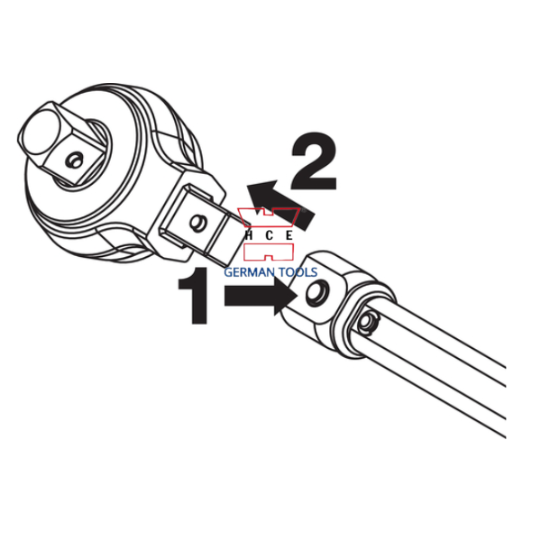 ĐẦU NỐI CỜ LÊ VÒNG 16MM HAZET 6630C-16 – germantools