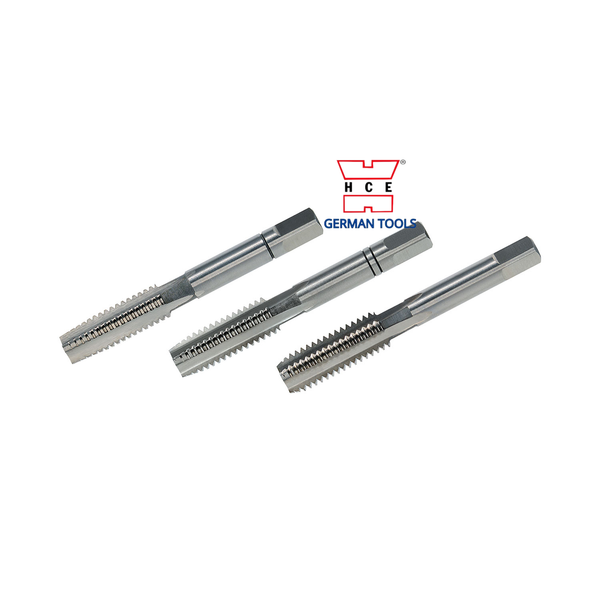 Bộ Taro tay (3 cái) ren trái DIN 352 HSS-G - BSW 1/4 x 20 LH Volkel 22 ...
