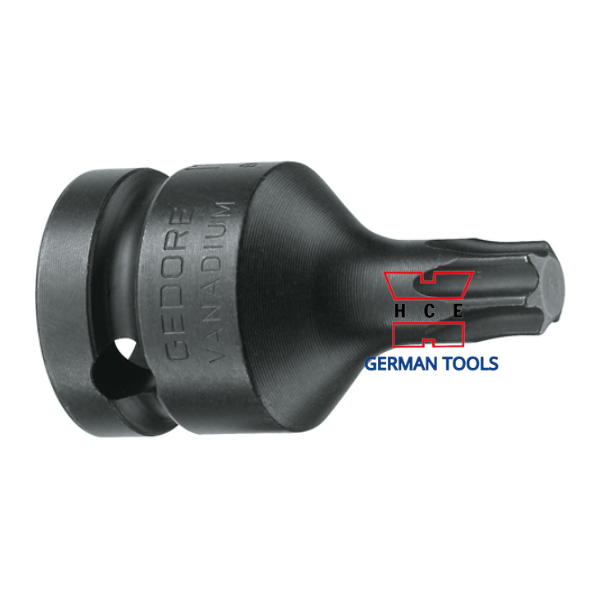 ĐẦU TUÝP CHỊU LỰC MŨI VÍT SAO 1/2" TORX T60 ITX K 19 T60 GEDORE NO. 6 ...
