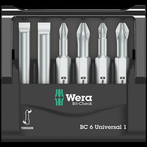 BỘ ĐẦU VÍT ĐA NĂNG 6 CHI TIẾT UNIVERSAL 1 WERA 05056474001 – germantools