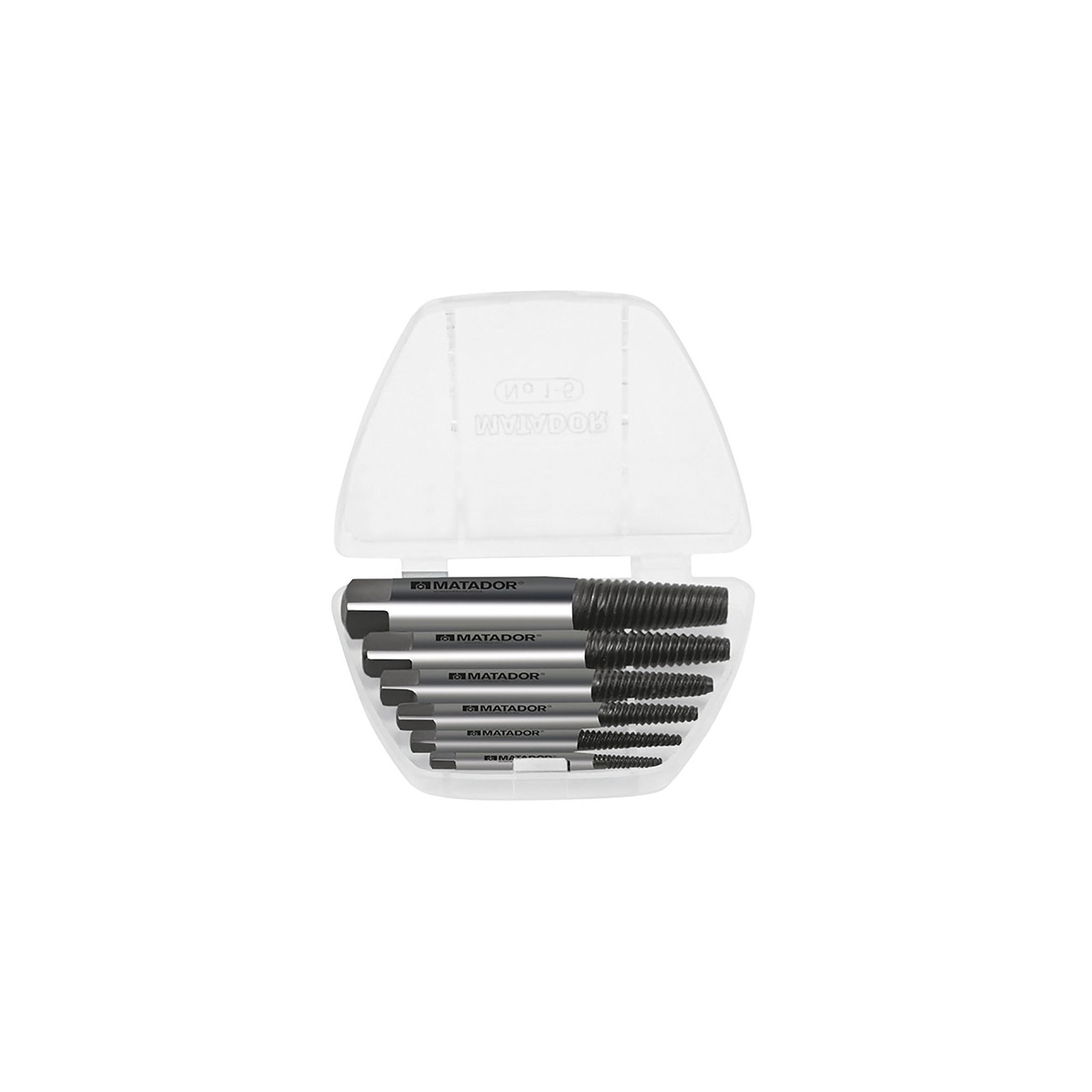 BỘ TARO NGƯỢC(LẤY ỐC GÃY) 5 CHI TIẾT M3-M18 1/8-3/4" MATADOR 0771 0001 ...