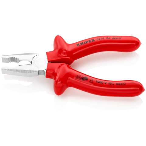 KÌM RĂNG CÁCH ĐIỆN 1000V 160MM KNIPEX 03 07 160 – germantools