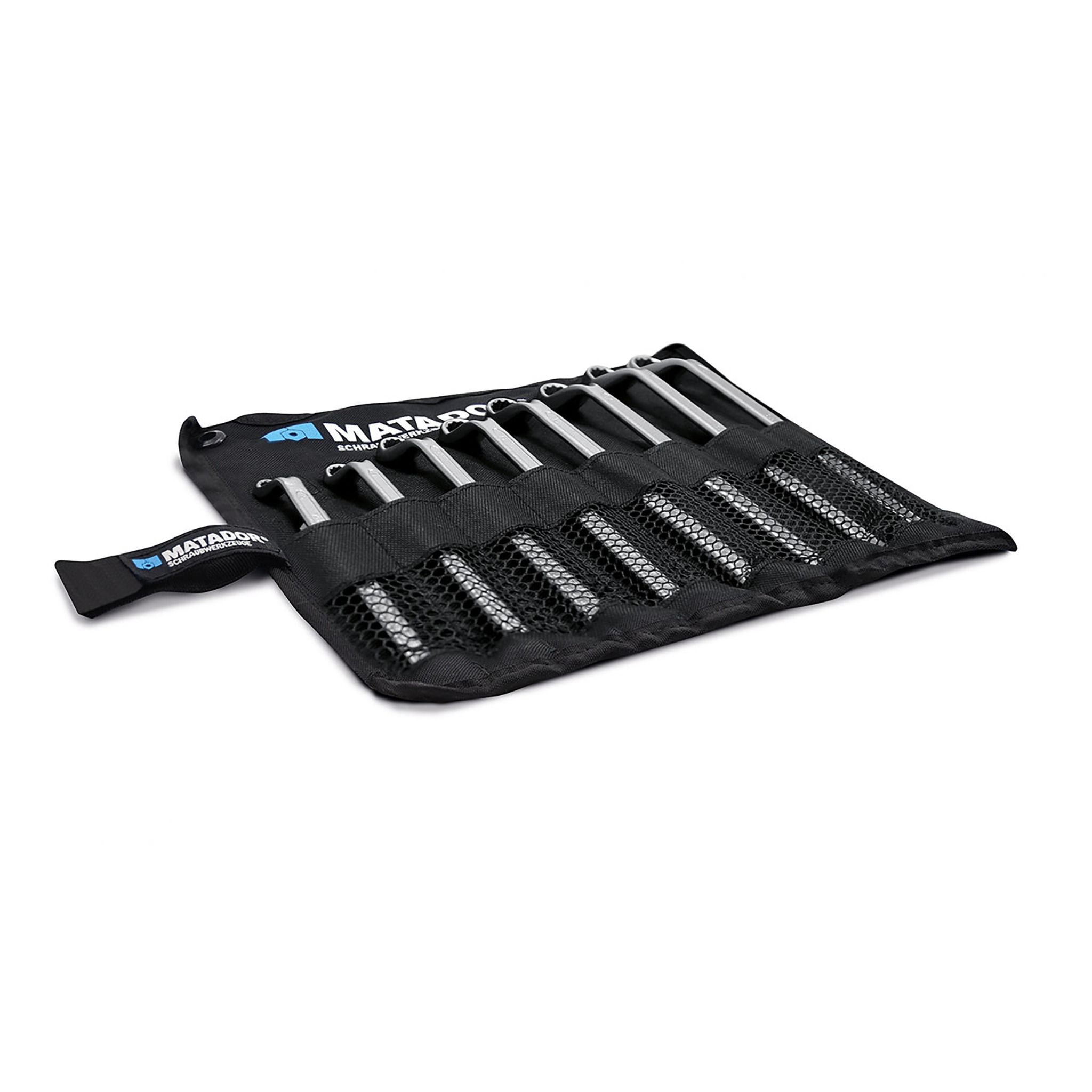 BỘ CỜ LÊ 2 ĐẦU TRÒNG DIN 838 HỆ INCH MATADOR 02009081 – germantools