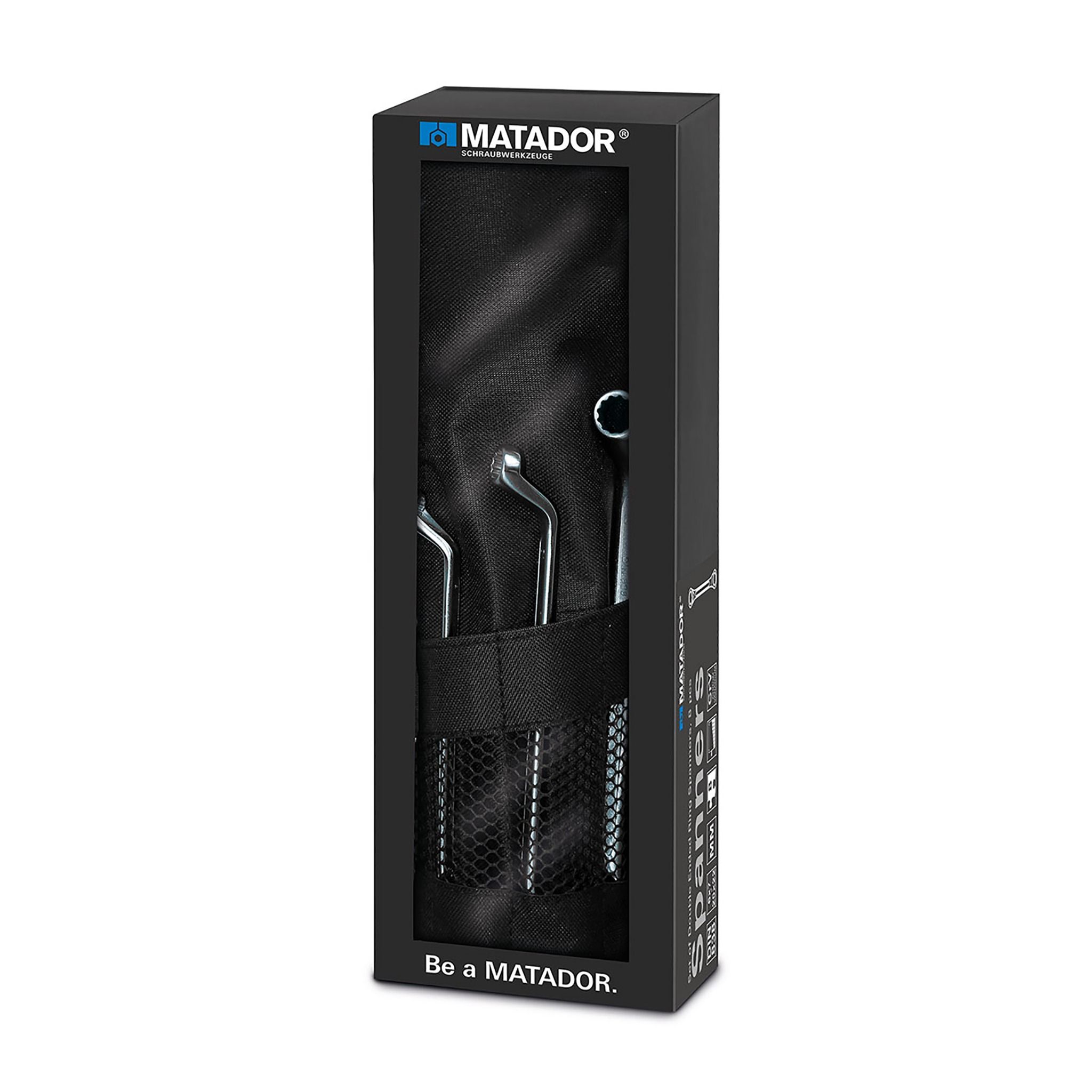 BỘ CỜ LÊ 2 ĐẦU TRÒNG DIN 838 HỆ INCH MATADOR 02009081 – germantools