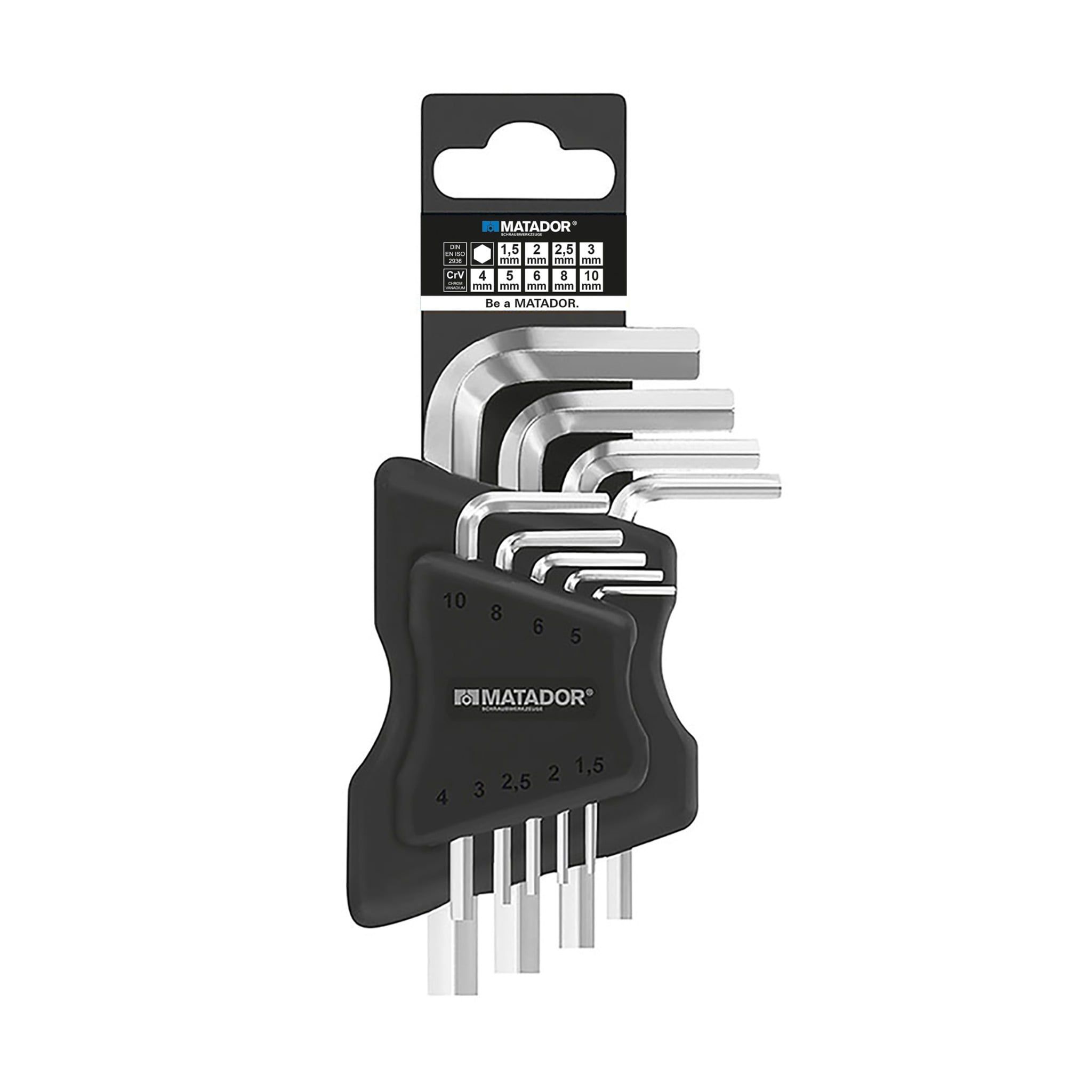 BỘ LỤC GIÁC 9 CHI TIẾT L-KEY MATADOR 0440 9091 – germantools