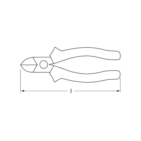 KIỀM CẮT CÁCH ĐIỆN VDE ISO 5749 MATADOR 05321180 – germantools