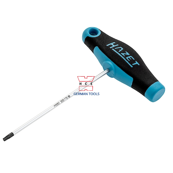 TUA VÍT ĐẦU TORX T15 CÓ TAY CẦM CHỮ T HAZET 828-T15 – germantools
