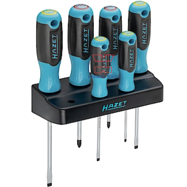 BỘ TUA VÍT 6 CHI TIẾT CÓ GIÁ ĐỠ HAZET 811SH-1/7 – germantools