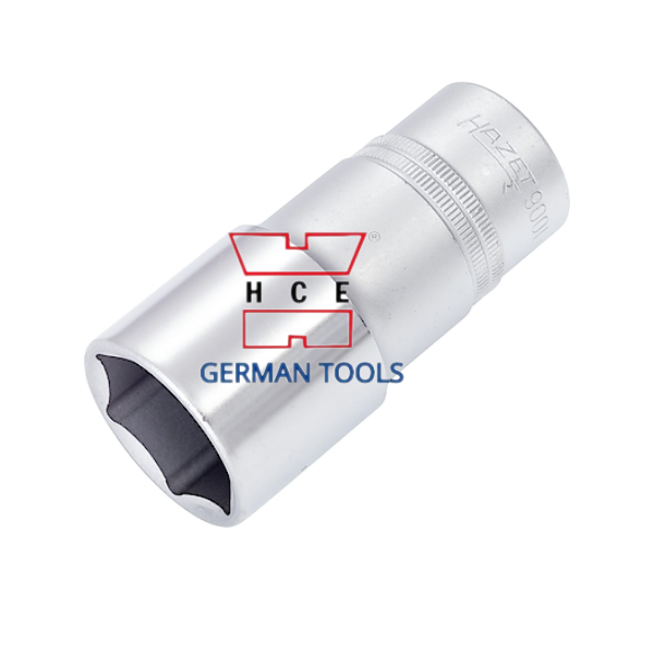 ĐẦU TUÝP LỤC GIÁC THÉP TRẮNG 1/2'' 30MM HAZET 900LG-30 – germantools