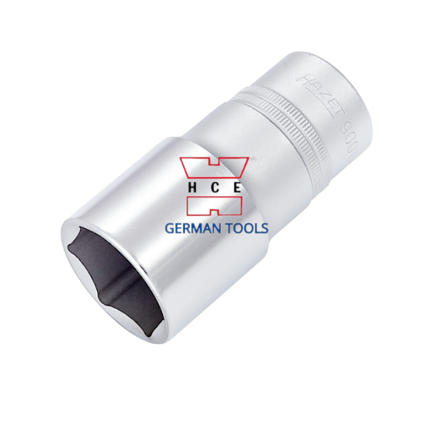 ĐẦU TUÝP LỤC GIÁC THÉP TRẮNG 1/2'' 32MM HAZET 900LG-32 – germantools