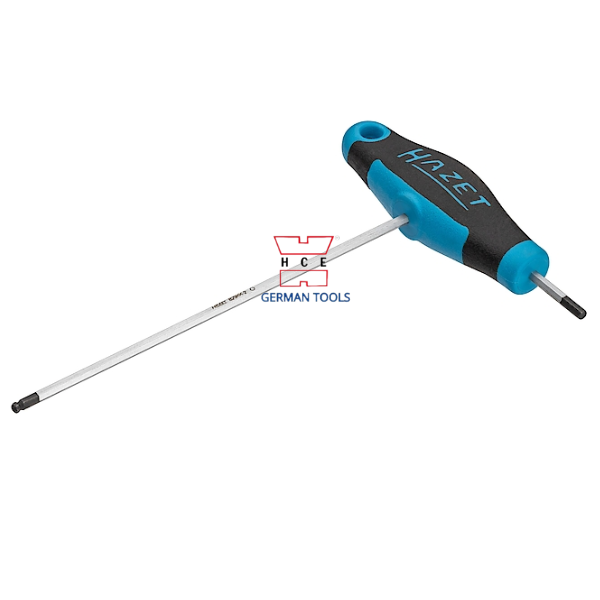 TUA VÍT LỤC GIÁC ĐẦU BI 2.5MM CÓ TAY CẦM CHỮ T HAZET 829KK-2.5 – germantools