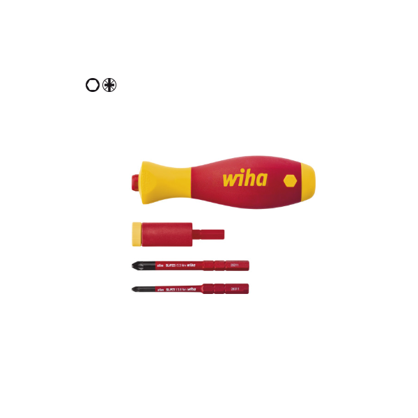 Torque set easyTorque Adapter electric cách điện 1000V 0.8 Nm 4pcs Wih – germantools