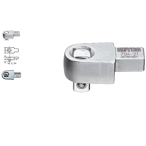 Đầu nối cần siết lực 1/2'' 14X18 Heyco 794-21 – germantools