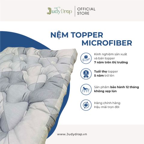 Judy Drap Chăn Ga Gối Nệm Topper