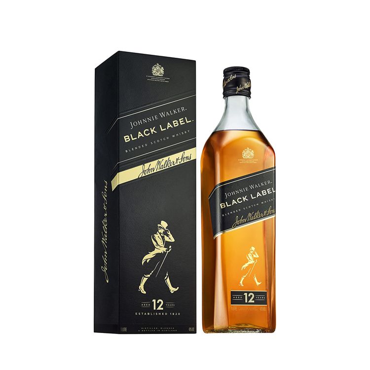 Rượu Whisky Johnnie Walker Black Label 75Cl - Rượu tây chính hãng giá tốt