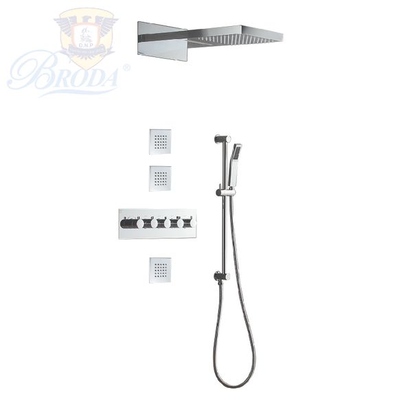 Sen cây âm tường FAHKLER HI05006A – THIẾT BỊ PHÒNG TẮM BRODA