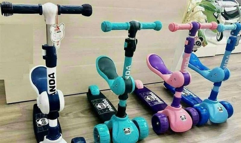 xe scooter ghế ngồi panda – Cửa hàng mẹ và bé topmom