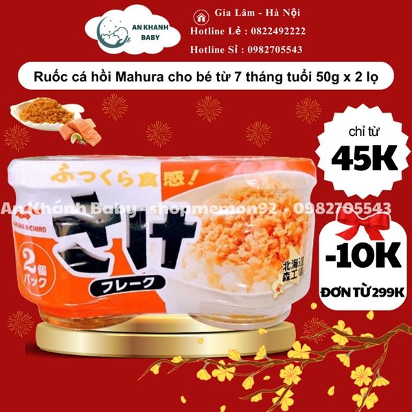 Ruốc cá hồi Muruha Nhật Bản nhất cho bé ăn dặm – Cửa hàng mẹ và bé topmom