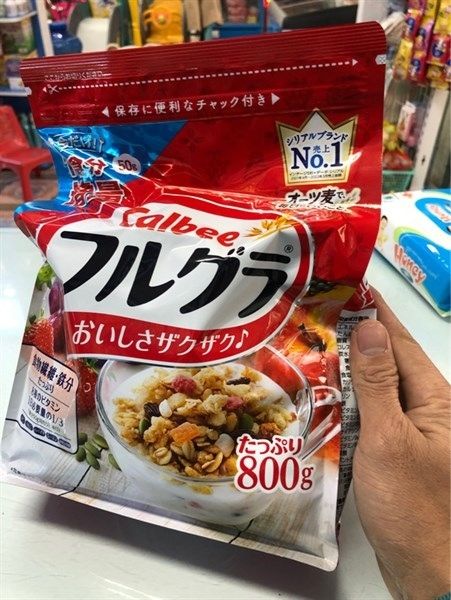 Ngũ cốc Calbee nhân – Cửa hàng mẹ và bé topmom
